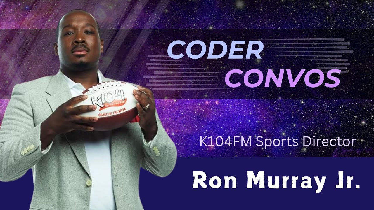 K104FM Sports Director Ronald Murray shares his journey - YouTube