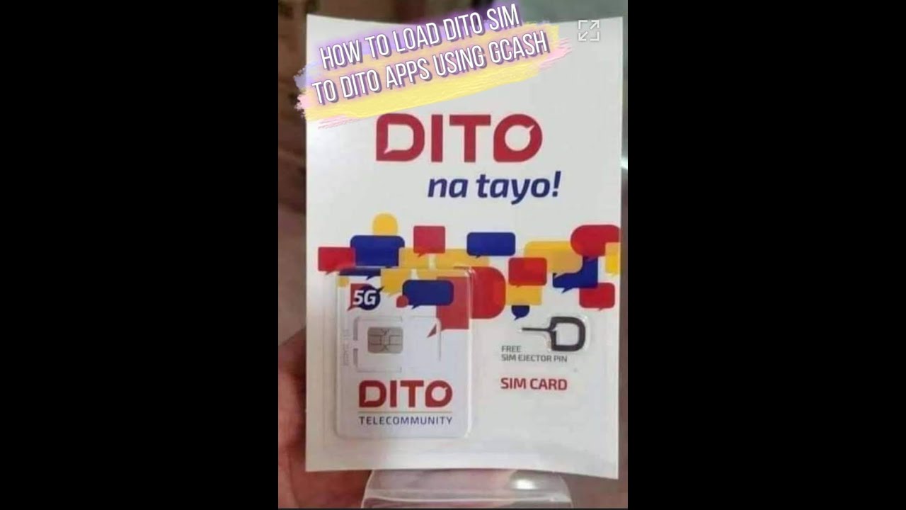 How to buy load using Dito app | gcash | #Dito sim - YouTube