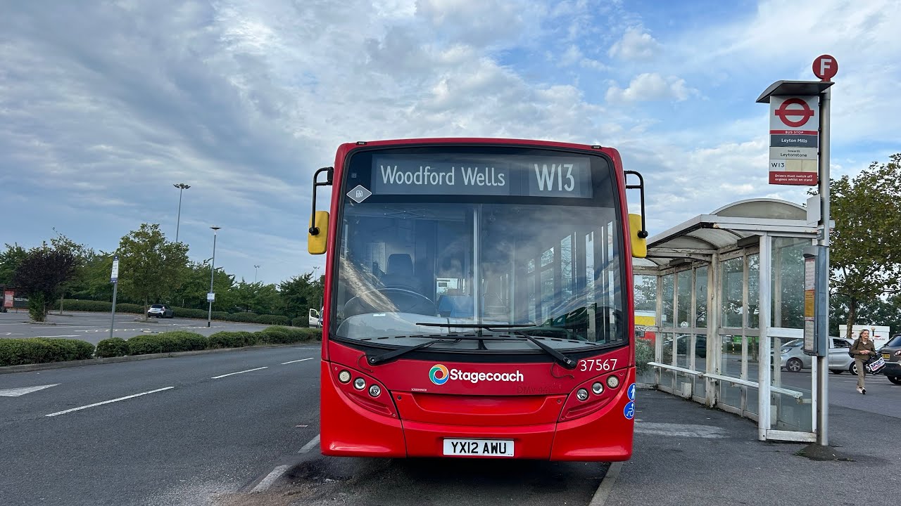 New Extension on London Bus Route W13 - YouTube