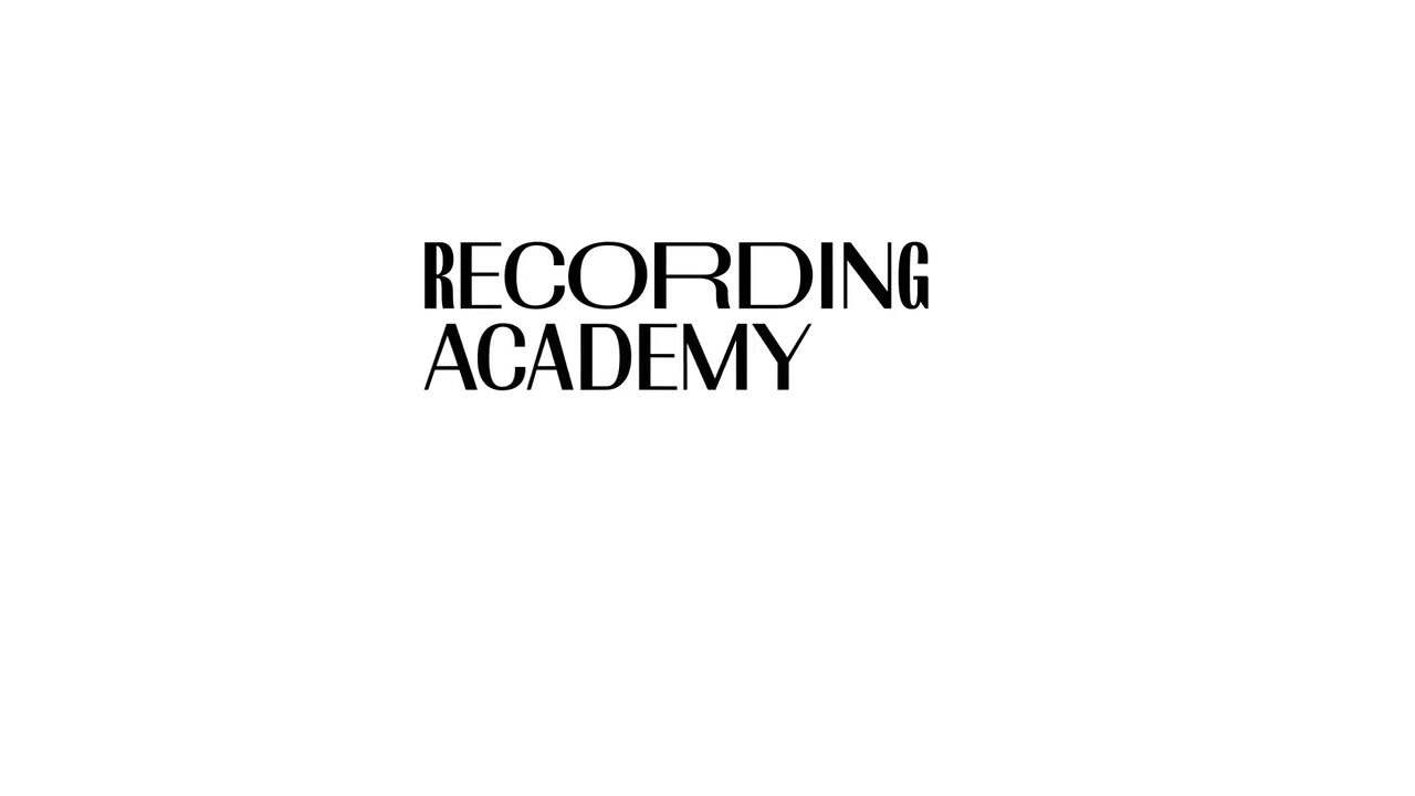 Animated logo of The Recording Academy, featuring Francis Gradient ...