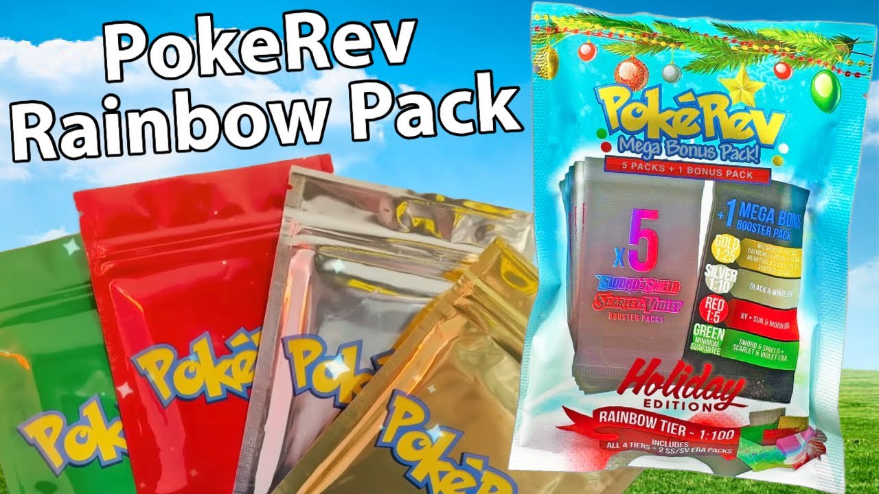 PULLING A GOD PACK?! PokeRev Holiday Pack Opening! - YouTube