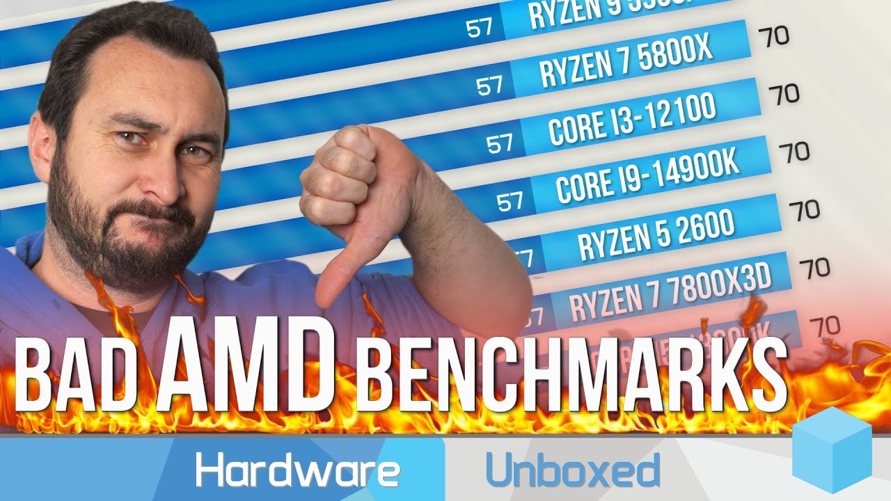 Why AMD’s Bad Benchmarks Are BAD! Investigating The Lie - YouTube