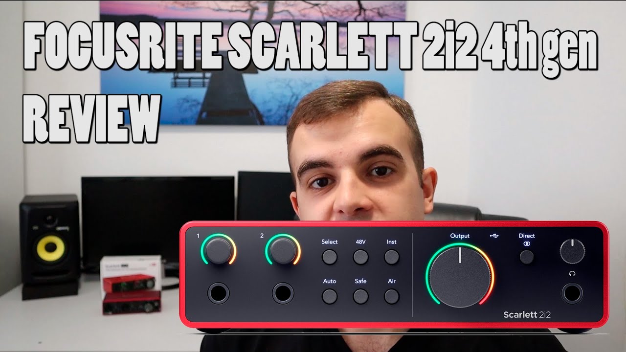 Focusrite Scarlett 2i2 (4th Gen) REVIEW (en Español) - YouTube
