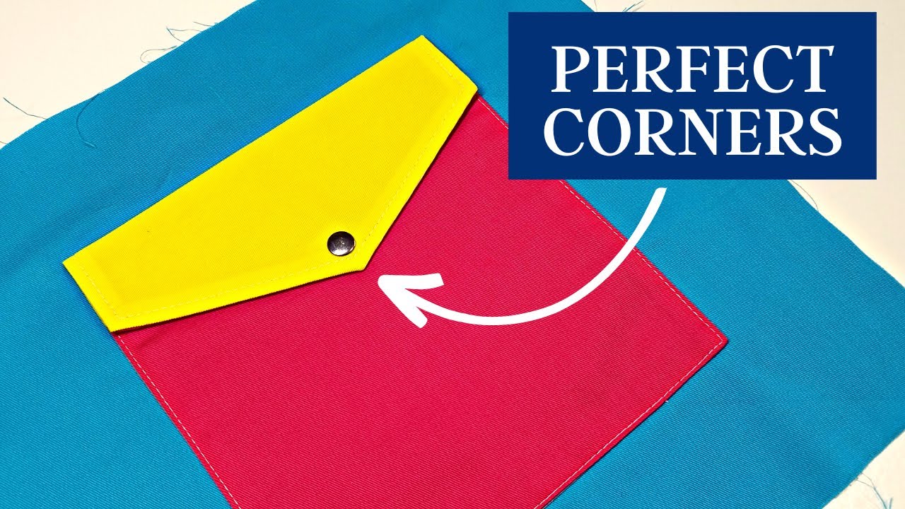 Sew perfect corners with these easy tips! - YouTube