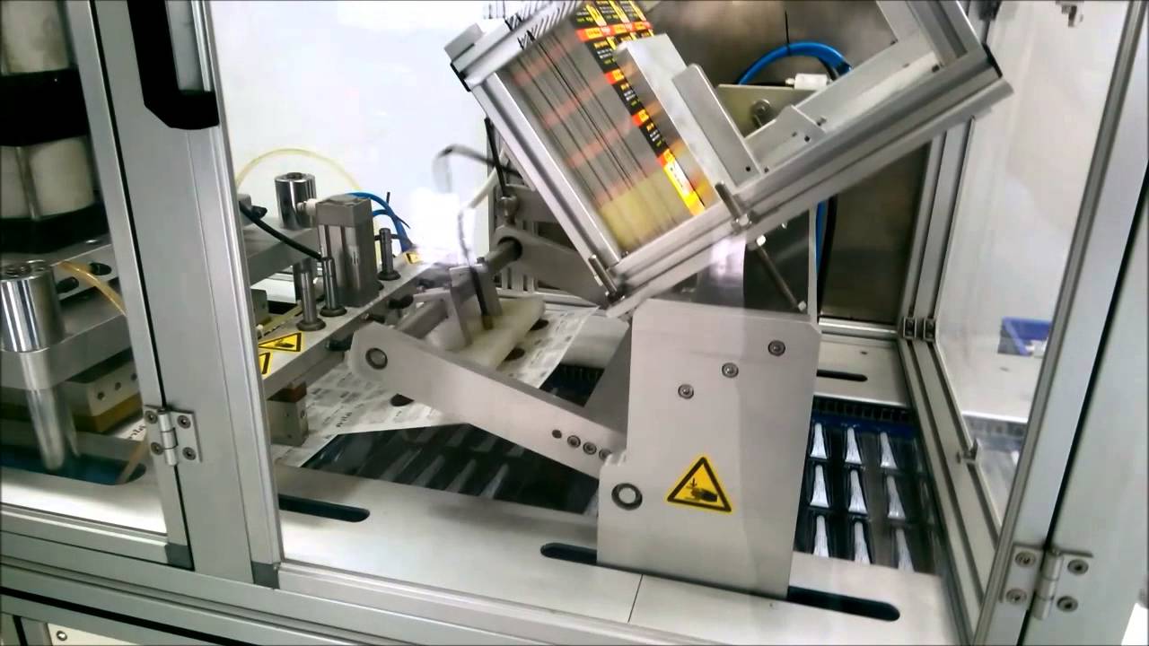 Hot Glue Packing Machine - YouTube