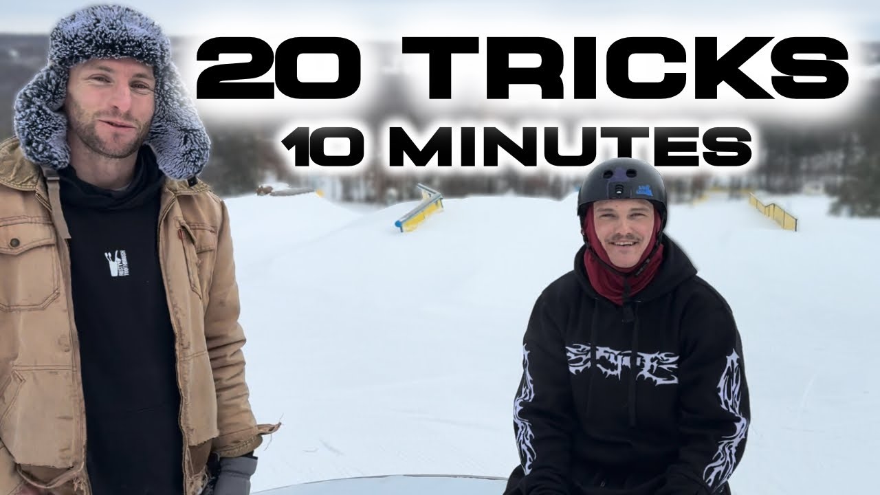 20 TRICKS IN 10 MINUTES (KINK RAIL) - YouTube