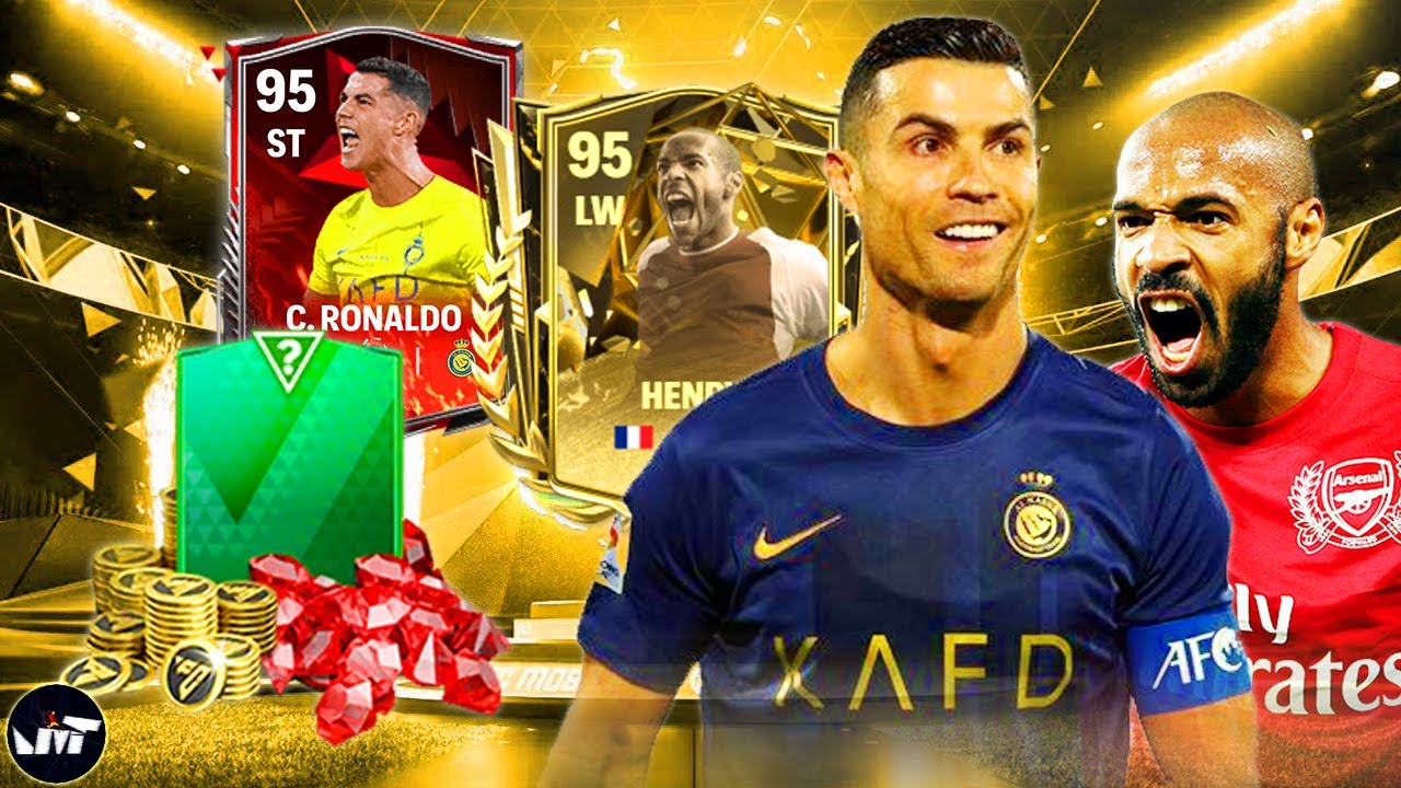 MỞ PACK SĂN HENRY ICON VÀ C.RONALDO RIVALS | FC MOBILE - YouTube