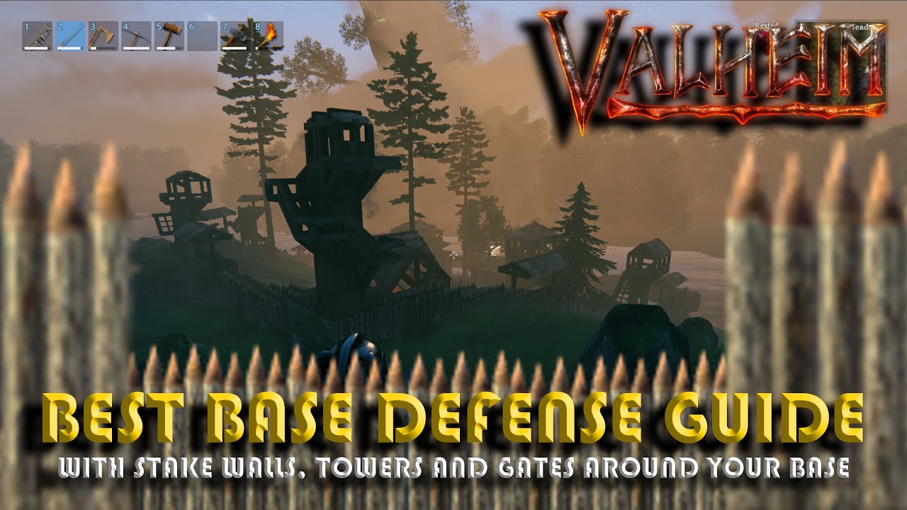 Valheim Best base defense guide - how to defend your base with walls ...