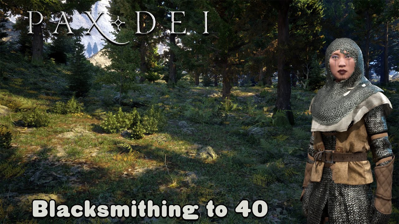 Pax Dei Part 17: Forging Ahead – Mastering the Blacksmithing Skill! - YouTube