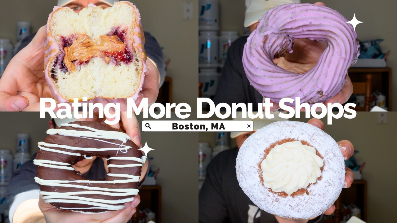 Trying Basic Batch Donuts pt 6 AUG Flavors - YouTube