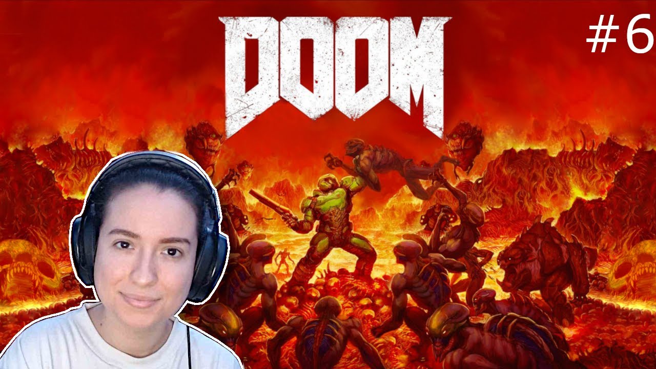 Scary Demon Dogs! | DOOM 2016 Blind Playthrough - 6 - YouTube