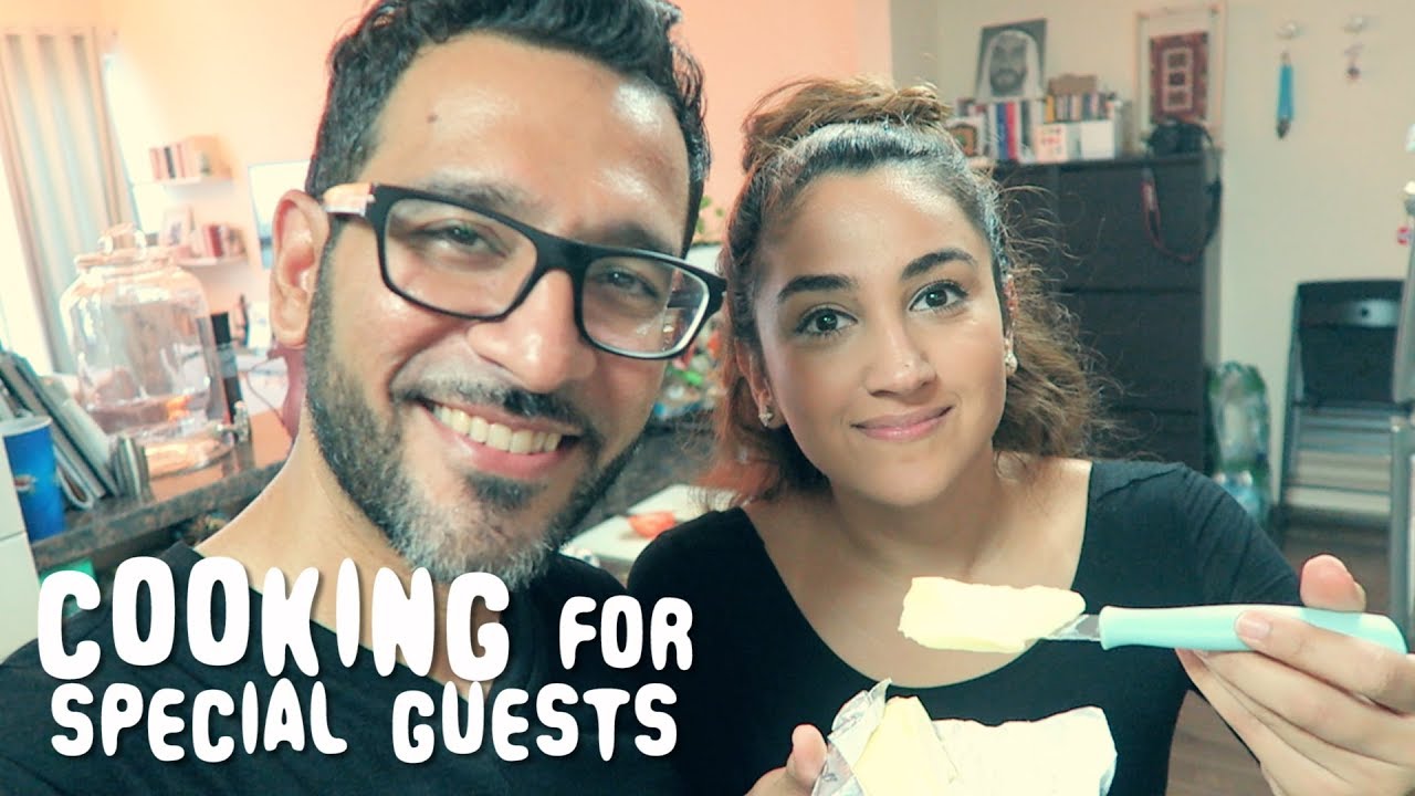 Cooking EMIRATI FOOD for Friends | Peyman & Ahlam - YouTube