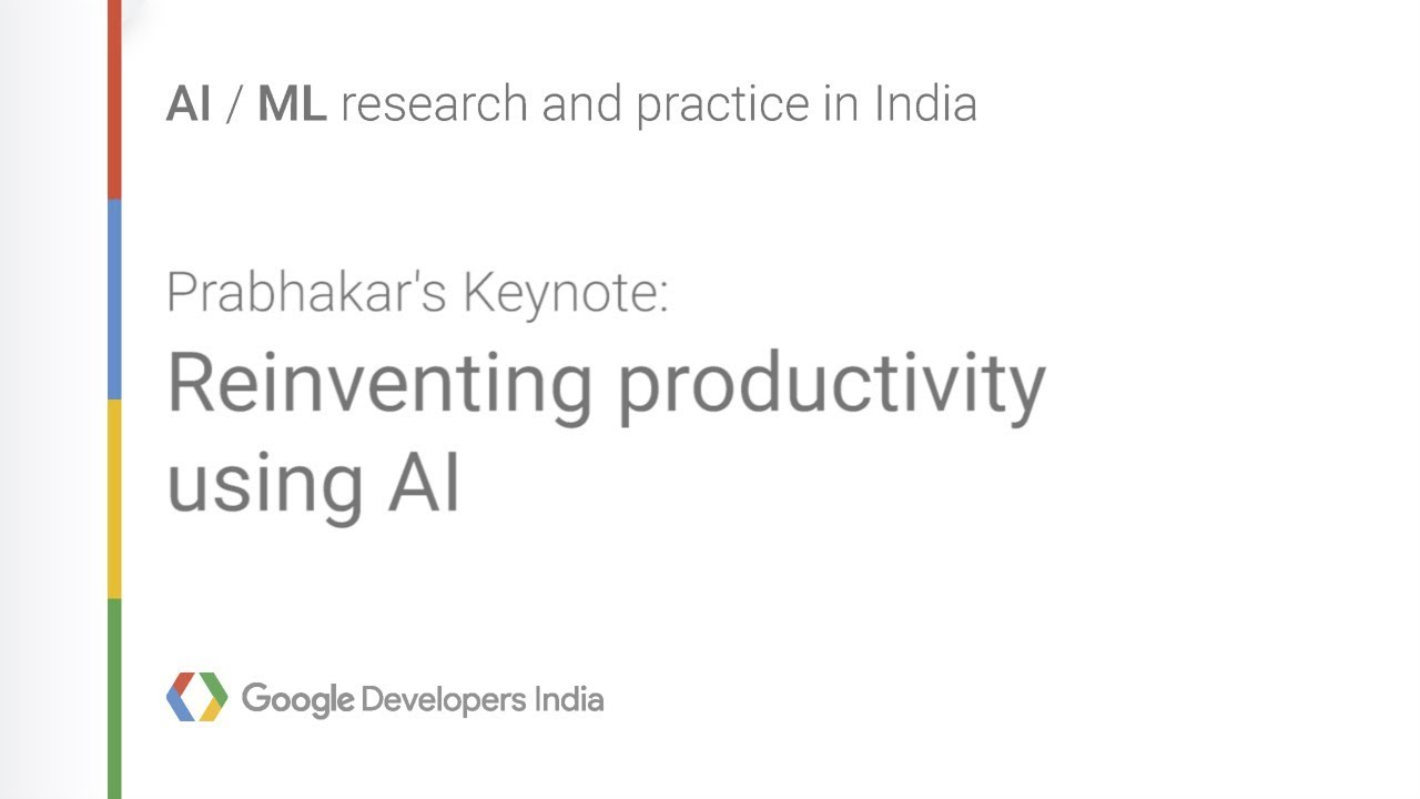 Prabhakar's Keynote: Reinventing Productivity Using AI - YouTube