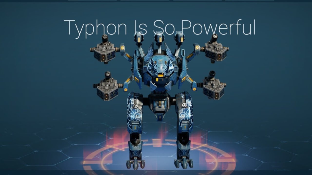 typhon is powerful: war robots test ao jun.revenant.revenant.typhon ...