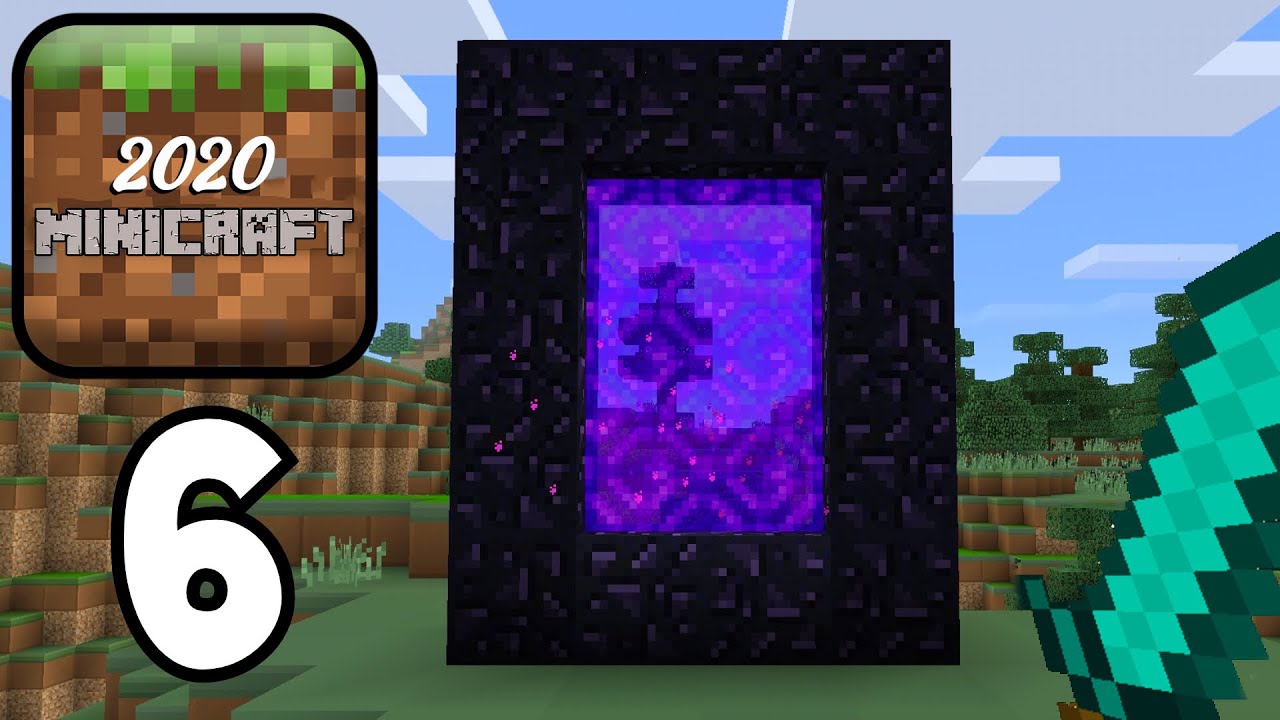 MiniCraft 2020 - Survival Gameplay Part 6 - PORTAL - YouTube