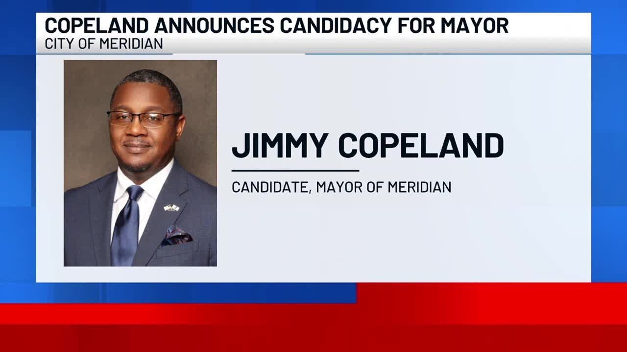 Jimmy Copeland announces candidacy for Mayor of Meridian - YouTube