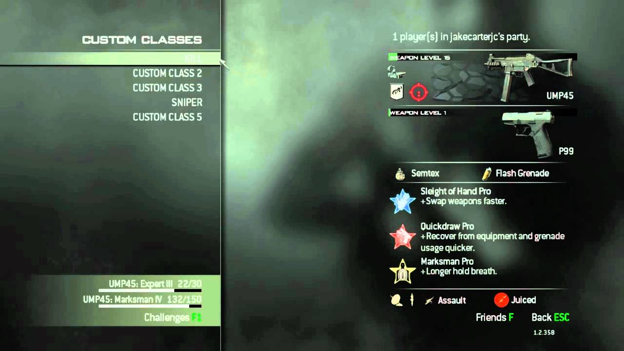 PC - MW3 hacked lobby level 80 - YouTube