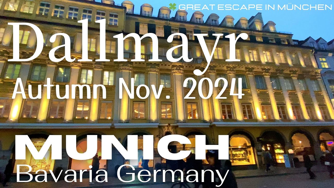 Dallmayr, Munich Germany in November 2024【4K】 - YouTube