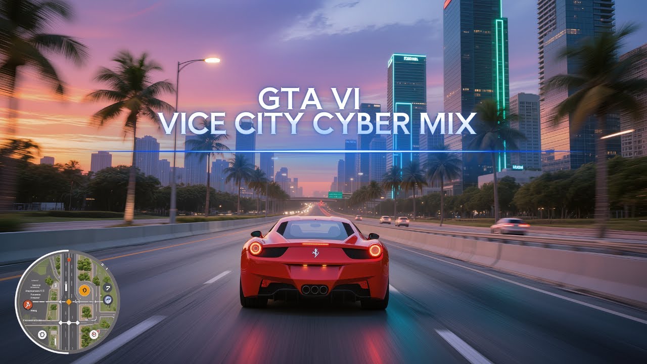 GTA VI — Vice City Sunset Drive Radio (45 Minutes of Playlist) - YouTube