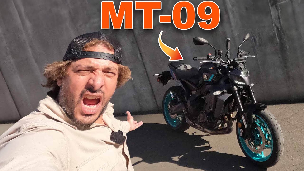 Riding the New Yamaha MT-09 | First Ride Review - YouTube