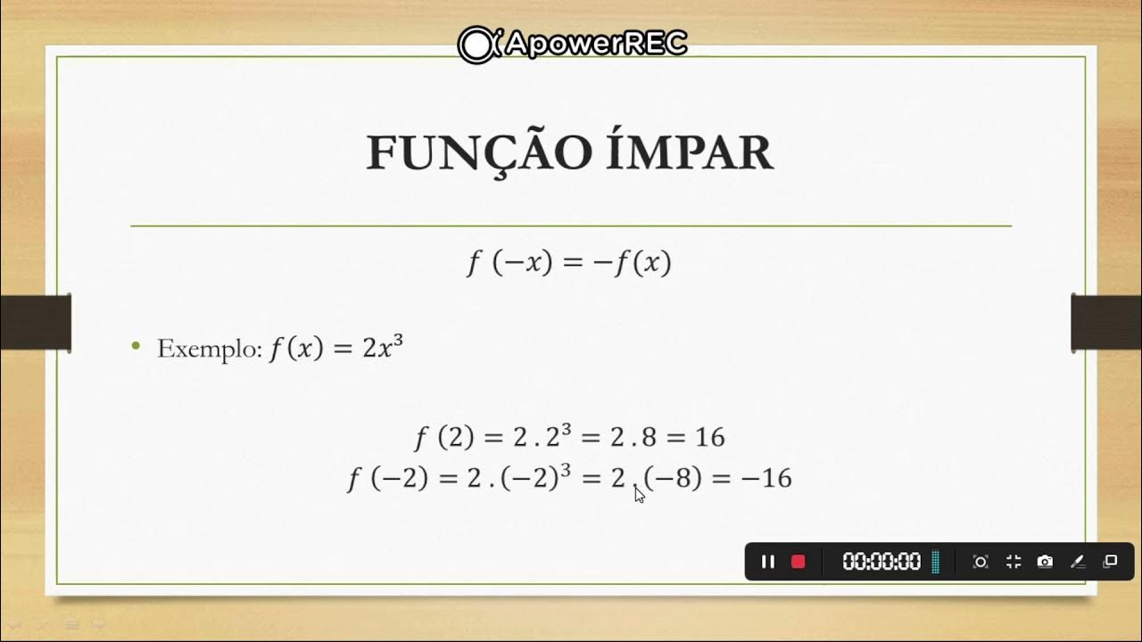 Funçao Par E Funçao Impar - LIBRAIN Funçao Par E Funçao Impar - LIBRAIN