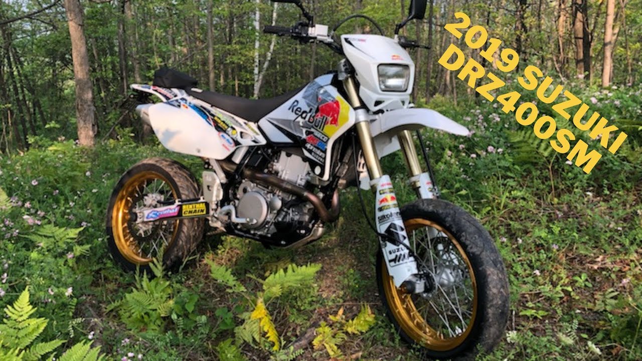 2019 Suzuki DRZ400SM Ride - YouTube