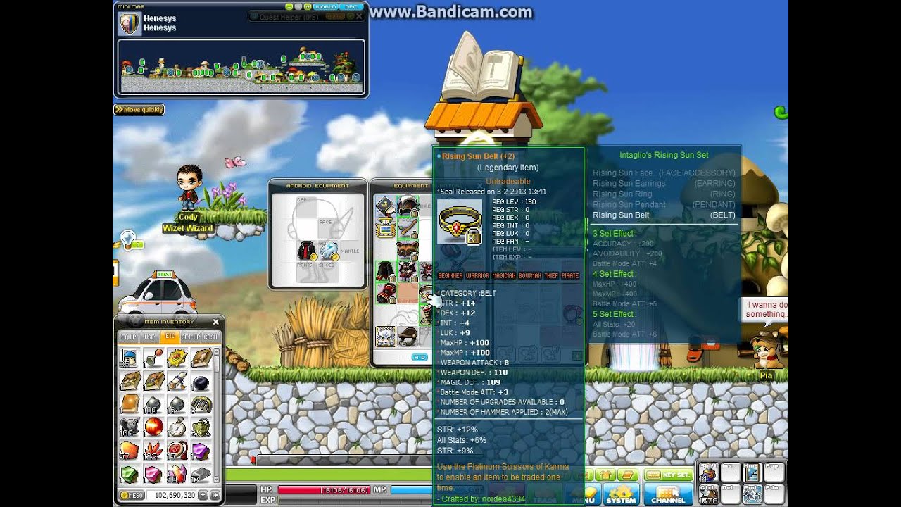 MAPLESTORY GODLY EMPRESS EQUIPS - YouTube