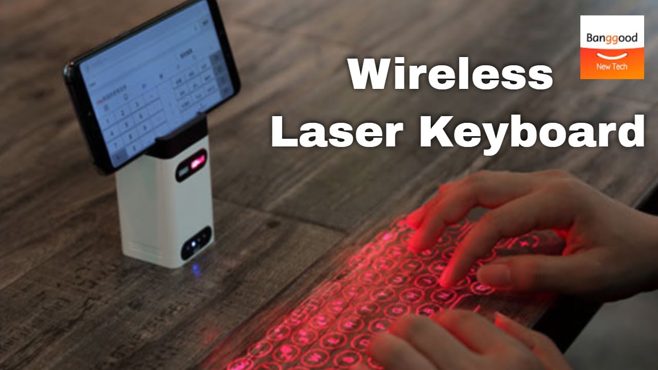 Laser Keyboard丨Mini Wireless Virtual Projection Keyboard - Banggood New ...