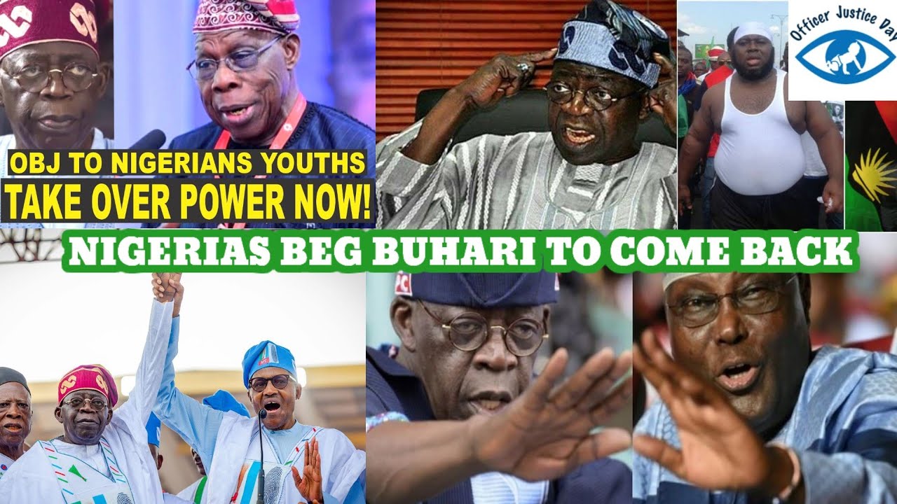 Tinubu Sh0ćk Panc As Nigerias Choose Buhari Over Him Some Nigeria Asks Buhari To Take Pőwer
