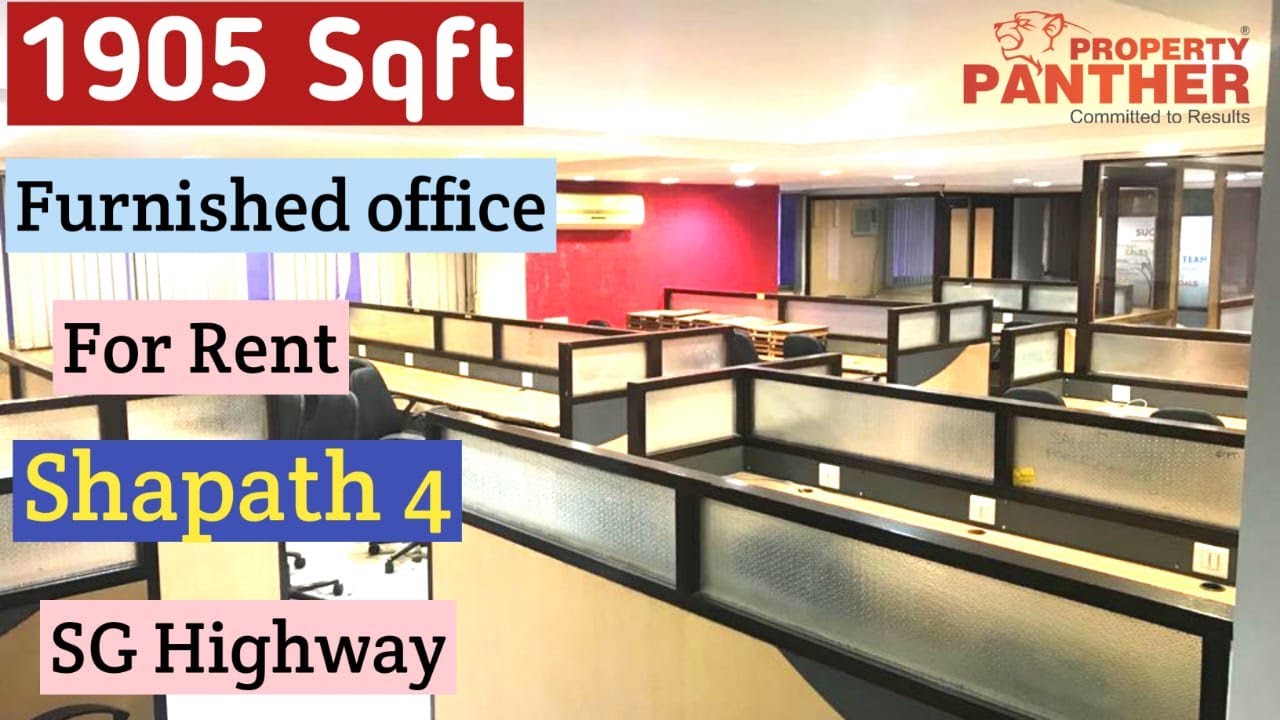 Office For Rent In Shapath 4 SG Highway, Ahmedabad, India - YouTube