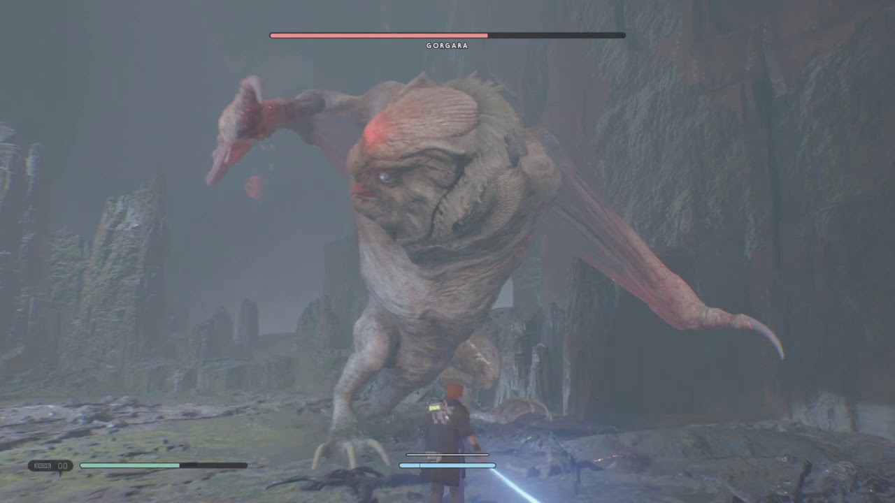 STAR WARS Jedi: Fallen Order™ Gorgara Boss Fight - YouTube