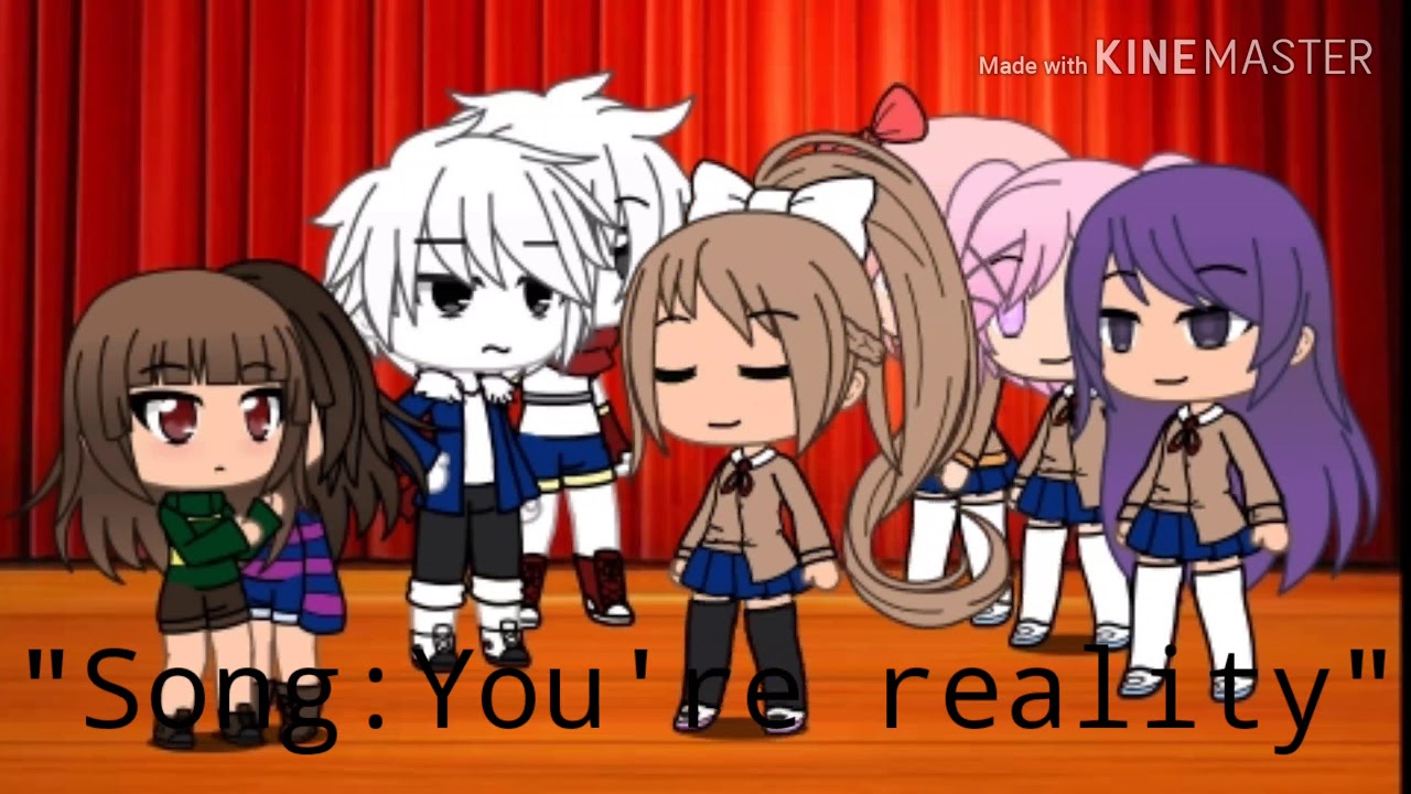 Undertale vs ddlc (Singing battle part 2) - YouTube