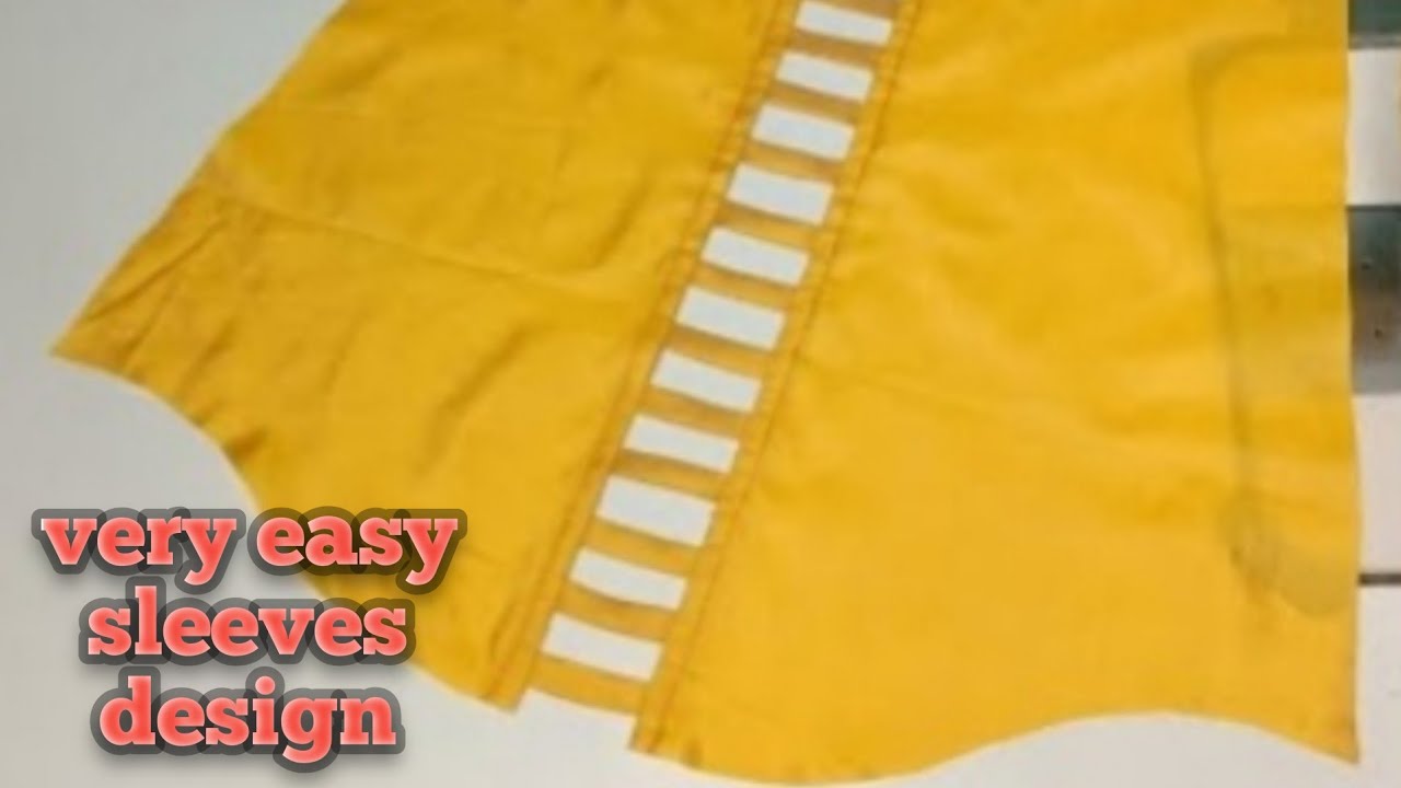 Simple &Easy Sleeves Design Cutting and stitching/ Beautiful sleeves ...