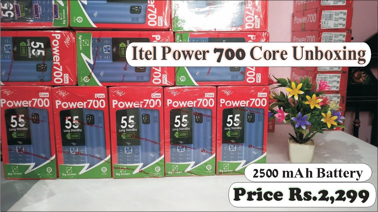 itel power 700 core unboxing and quick review | Power 700 core Unboxing ...