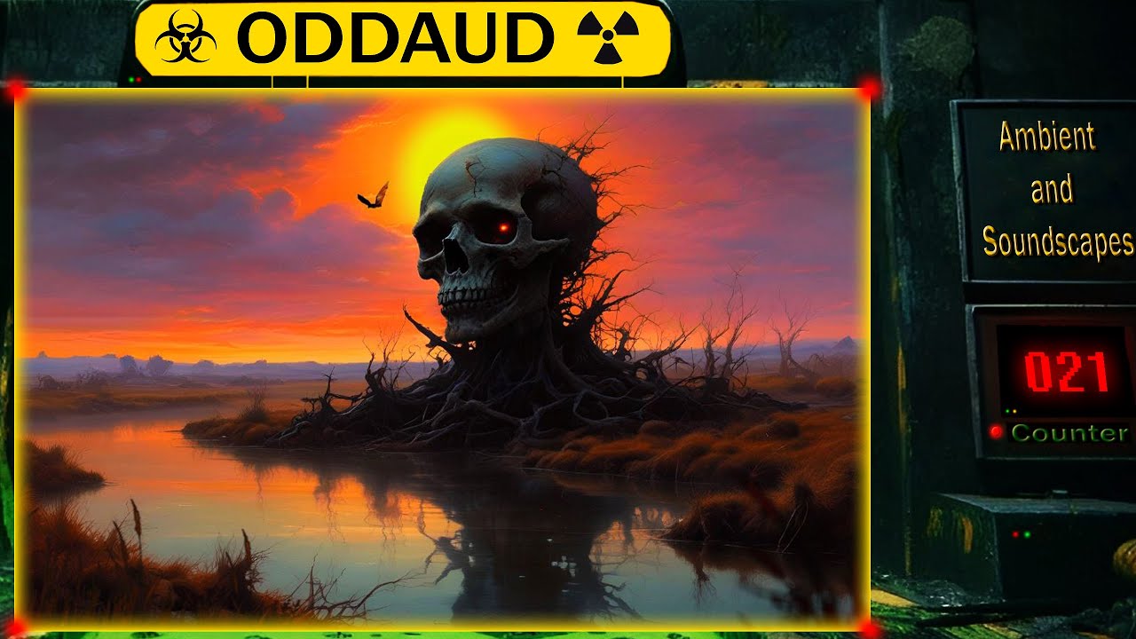 1 hour creepy "Giant Swamp Skull" Ambience - YouTube