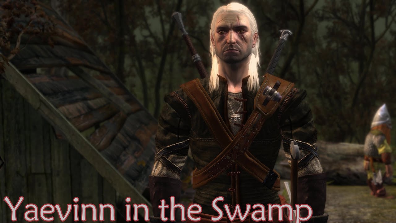 The Witcher - Helping Yaevinn in the Swamp - YouTube