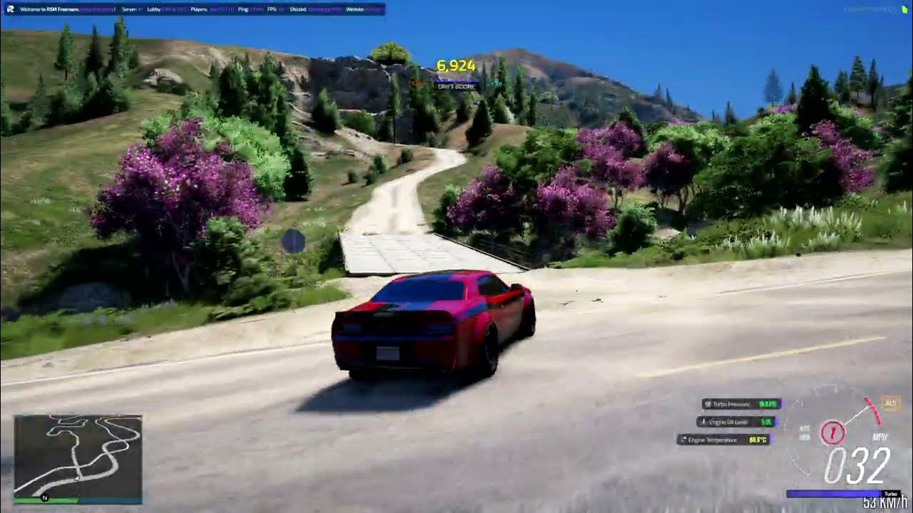 GTA5 - FiveM- FreeRoam - 4K Upscale - Voukoder Rendering - YouTube