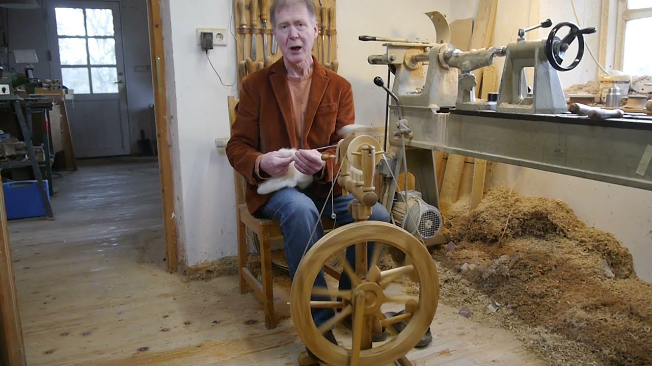 SPINNRAD - HENKYS, das Spinnrad wird vorgestellt - YouTube