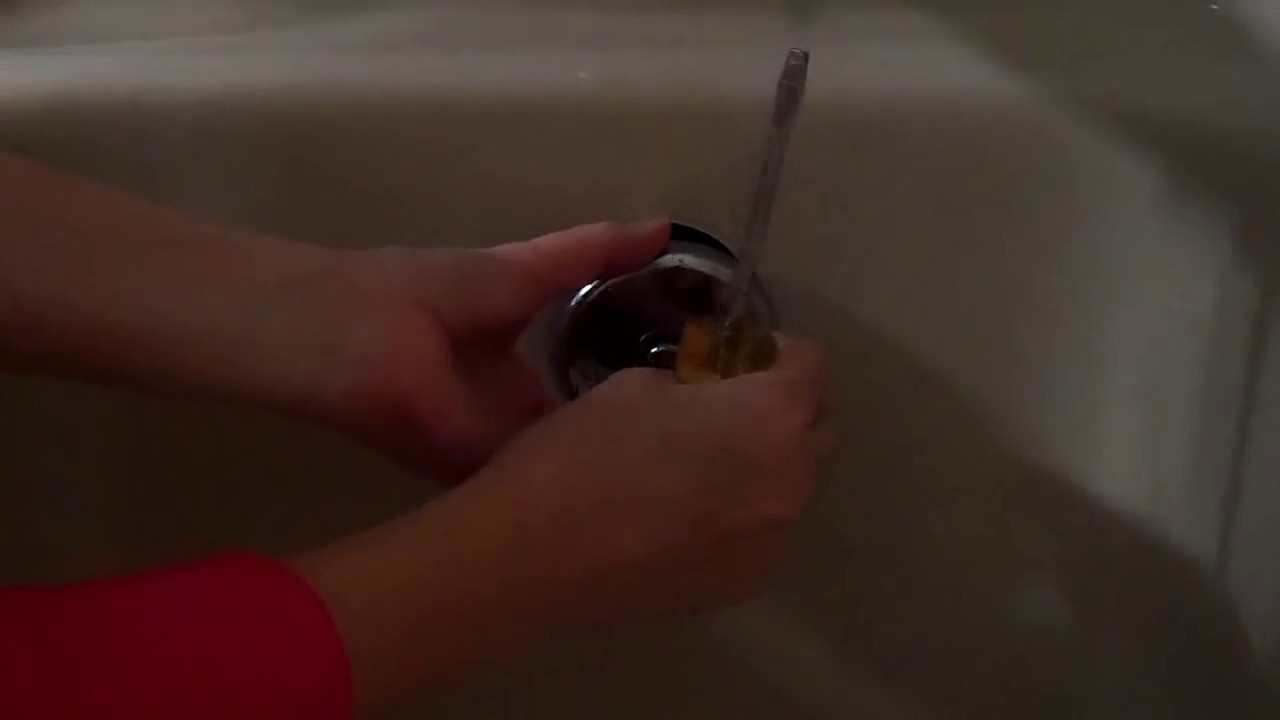How To Fix A Leaky Bath Tub Overflow Drain YouTube