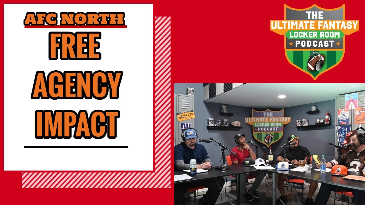 AFC NORTH FREE AGENCY IMPACT - YouTube