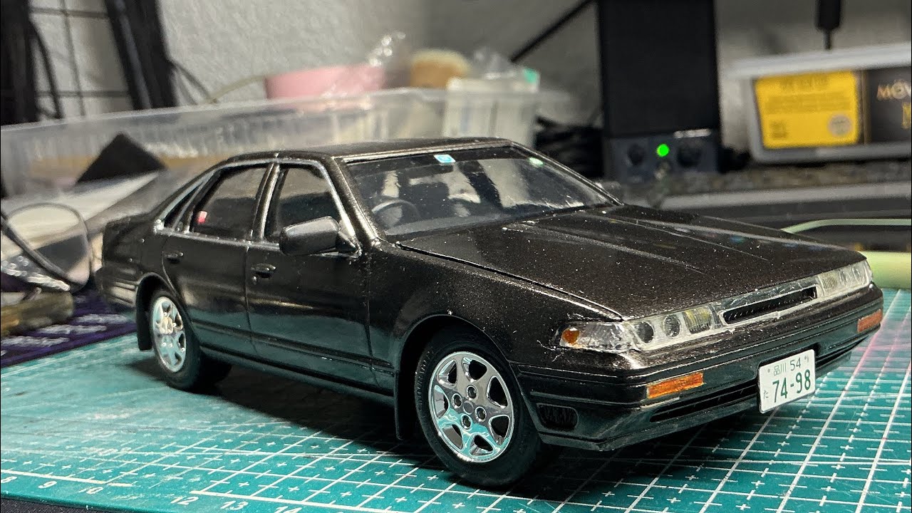 Retro JDM Vibes | Aoshima 1/24 Cefiro A31 ’91 Static Model Car Build ...