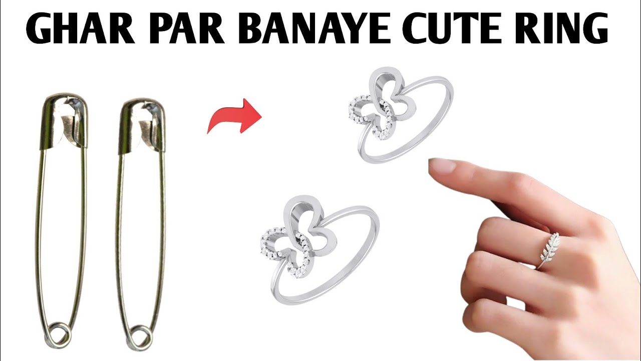 diy homemade cute love rings/diy cute rings/diy homemade rings/how to ...