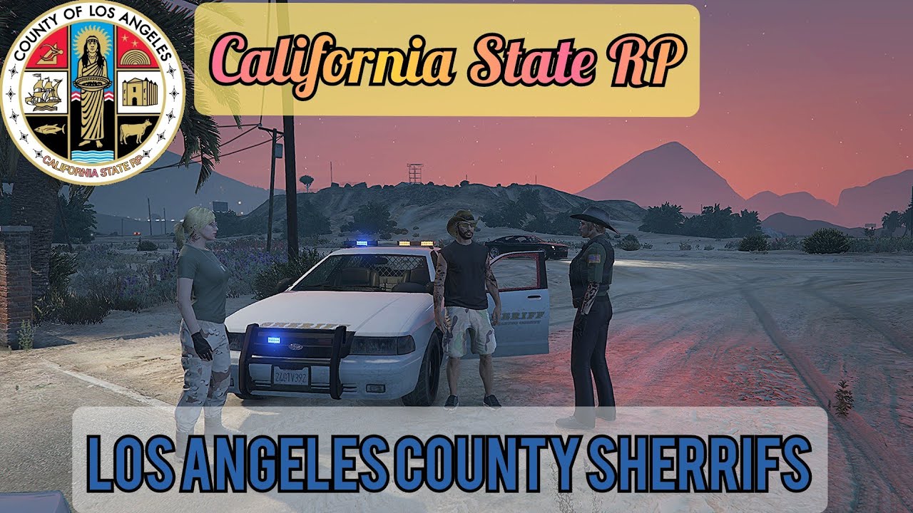 California State RP | Los Angeles County Sherrifs Patrol 001 - YouTube