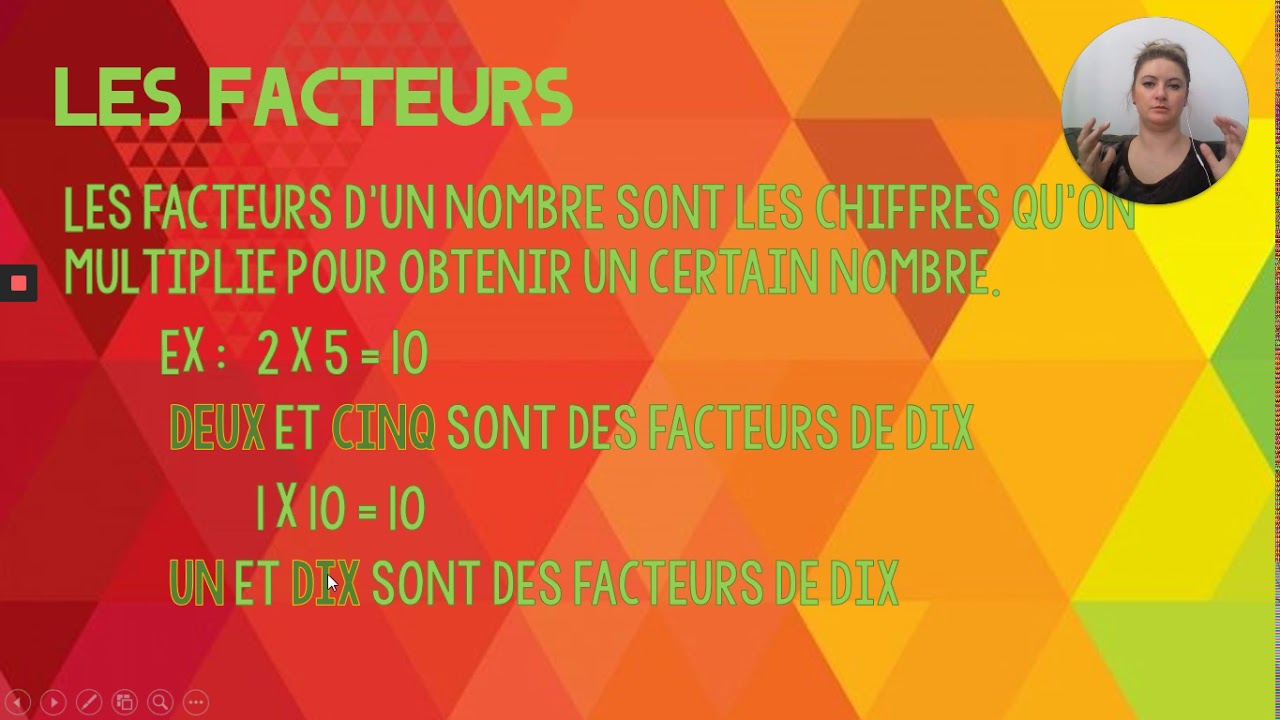 Les Facteurs, Nombres Premiers et Nombres Composés - YouTube