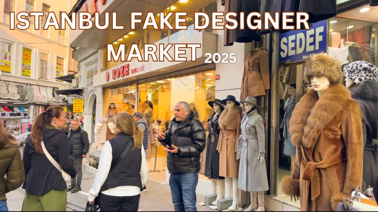 Istanbul Fake Bazaar Replica Market Turkiye 2025 | Walking Tour ...