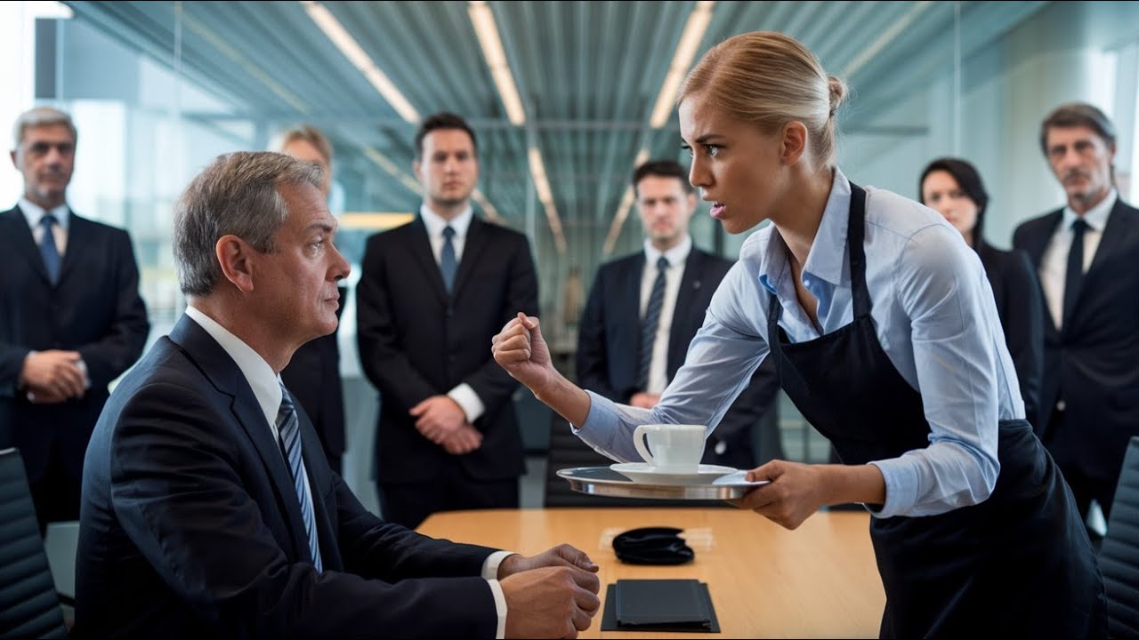 Brave Cleaner Stands Up to CEO in Boardroom, What Happens Next Will ...