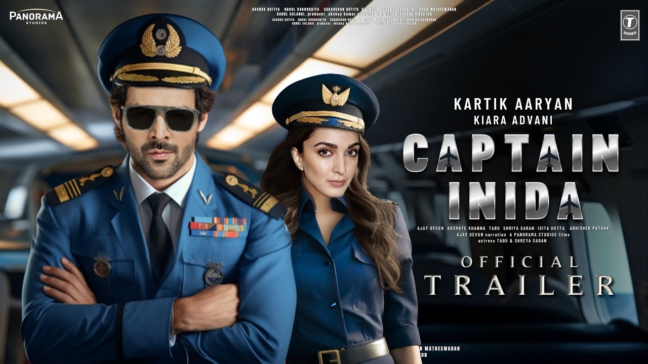 CAPTAIN INDIA - Official Trailer | Kartik Aaryan | Kiara Advani ...