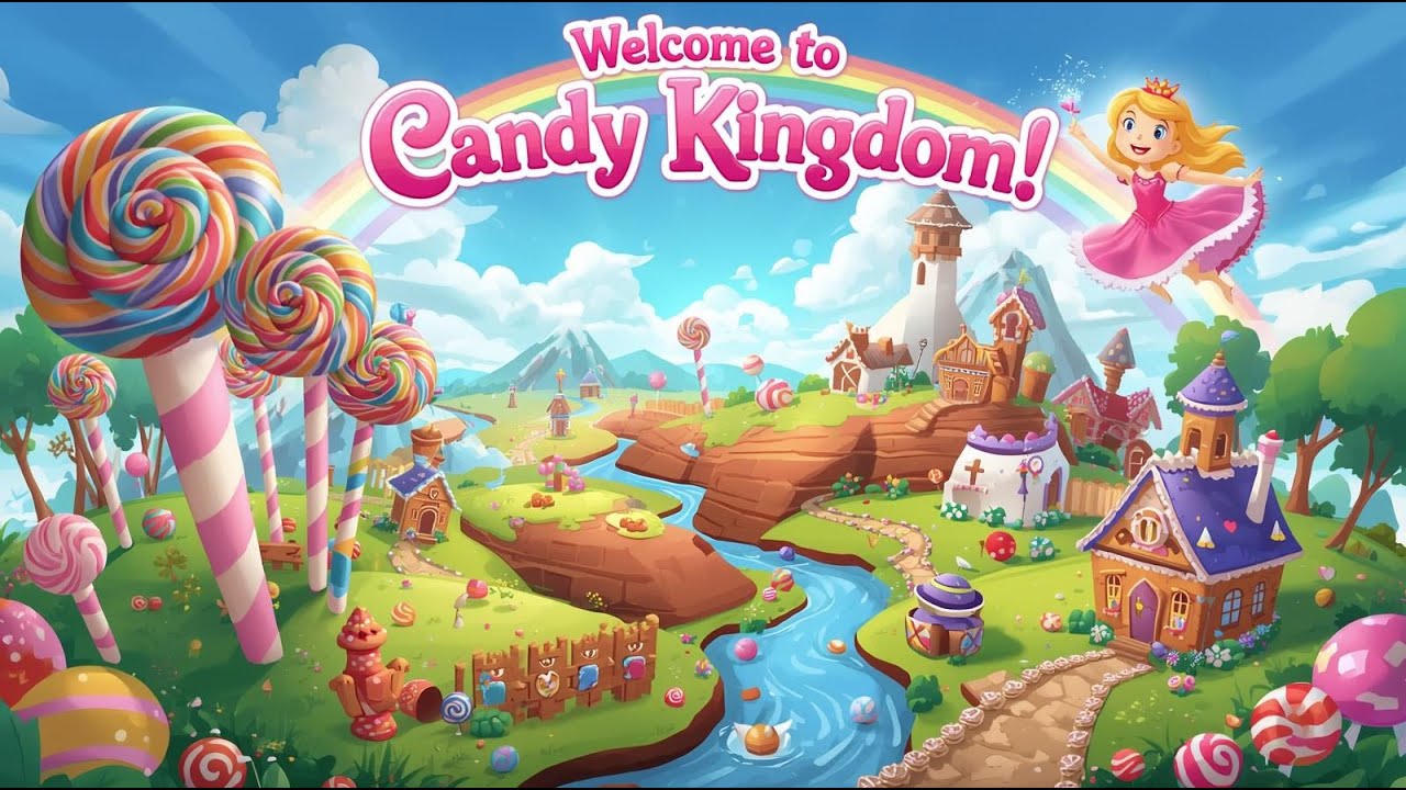 The Candy Princess Story | Kids Fairy Tale Animation - YouTube