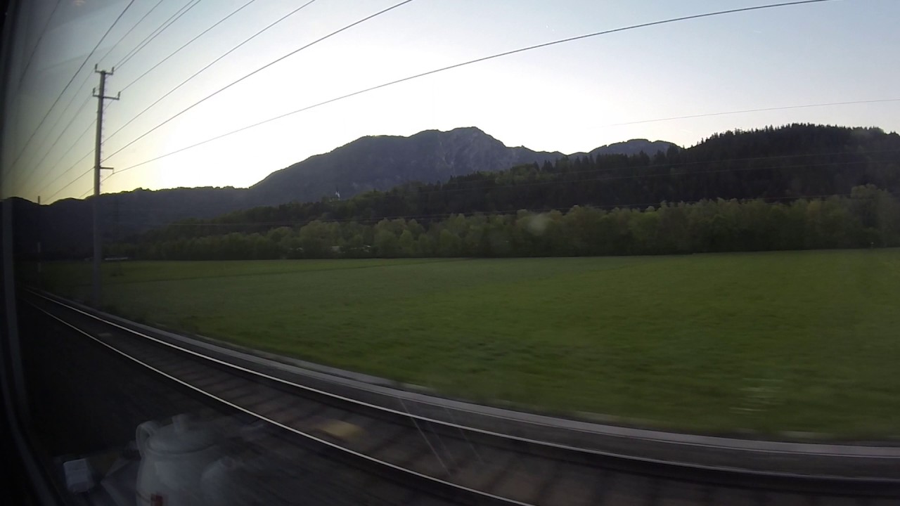 Moscow — Nice train, part 24, Wörgl Hbf — Insbruck - YouTube
