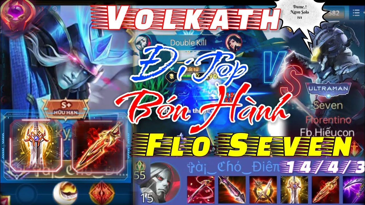 Cách Chơi Volkath Đi Top Bón Hành Flo Seven | Trang Bị + Ngọc + Phù ...